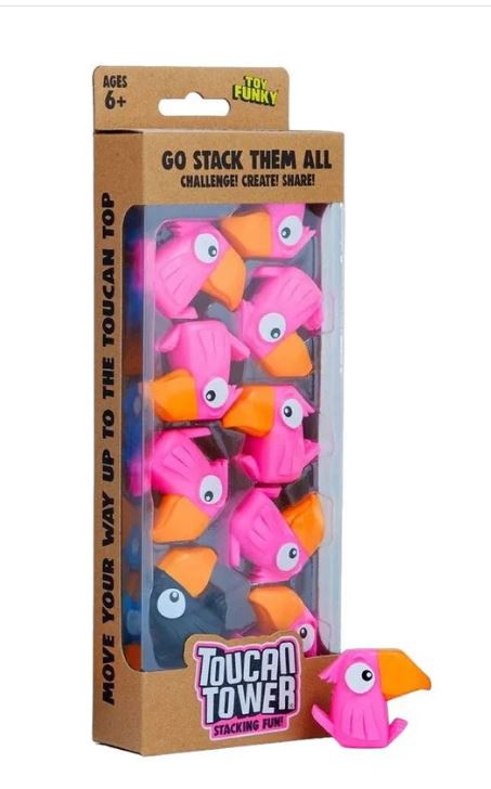 Toucan Tower Stacking Game - PAUA
