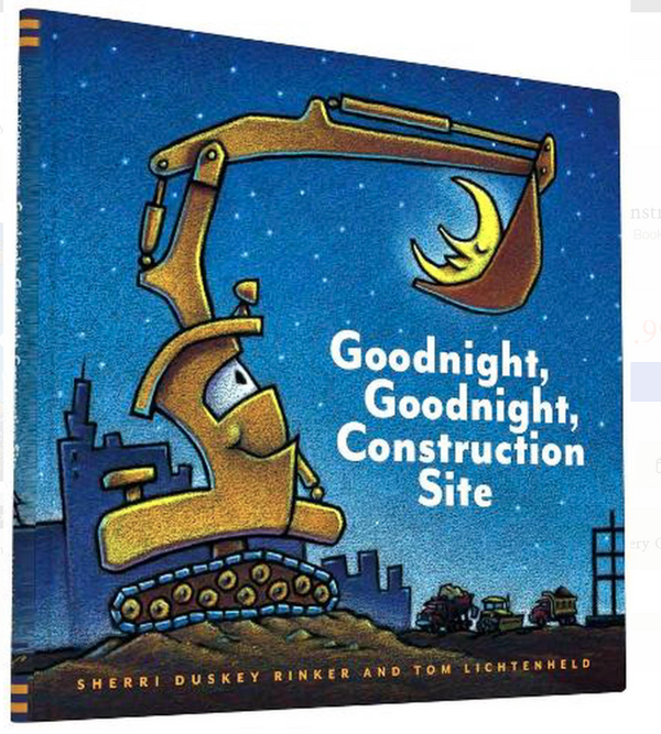Goodnight Goodnight Construction Site Hardcover Book - PAUA