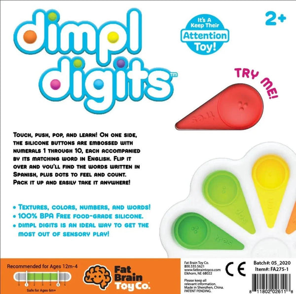 Dimpl Digits Fat Brain Toy - PAUA