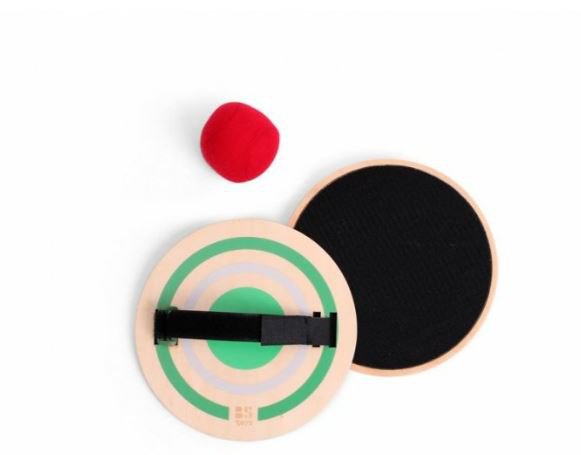 Catch Game Velcro Rackets with a Soft Ball - PAUA