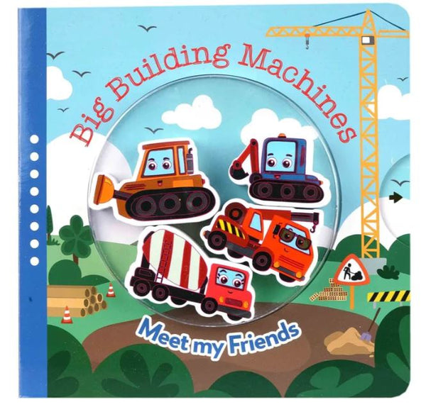 Big Building Machines Meet My Friend Book - PAUA