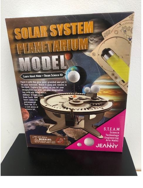 Jeanny Solar System Planetarium Model - STEAM - PAUA