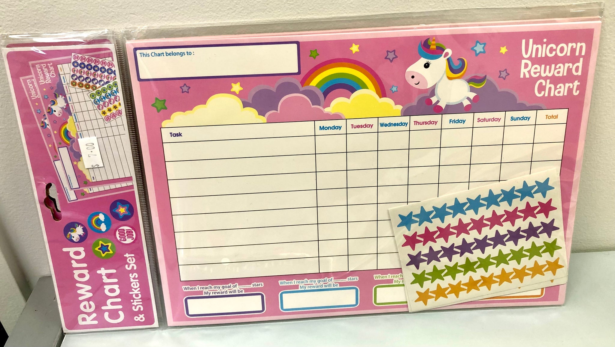 Reward Chart Unicorns - PAUA