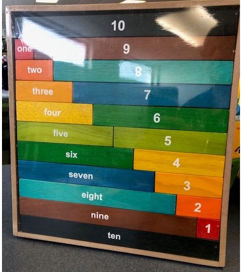 Montessori Counting Rods - PAUA