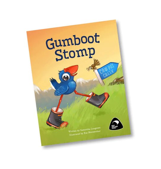 Luke The Pook -Gumboot Stomp Book - PAUA