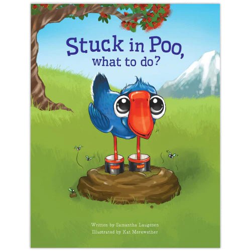 Luke the Pook -Stuck in Poo What to do? Book - PAUA