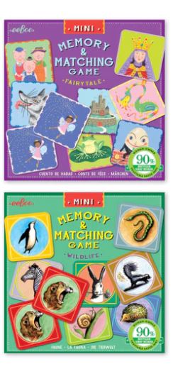 Eeboo Mini Matching Memory Game - PAUA