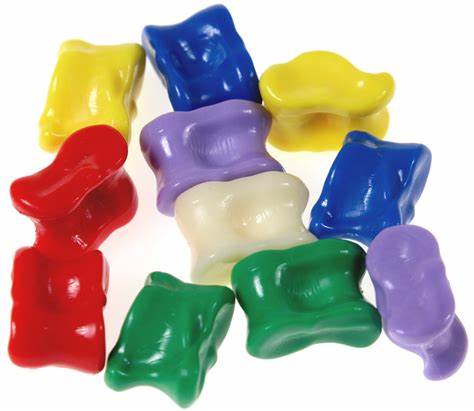 Jacks Knucklebones Coloured - PAUA